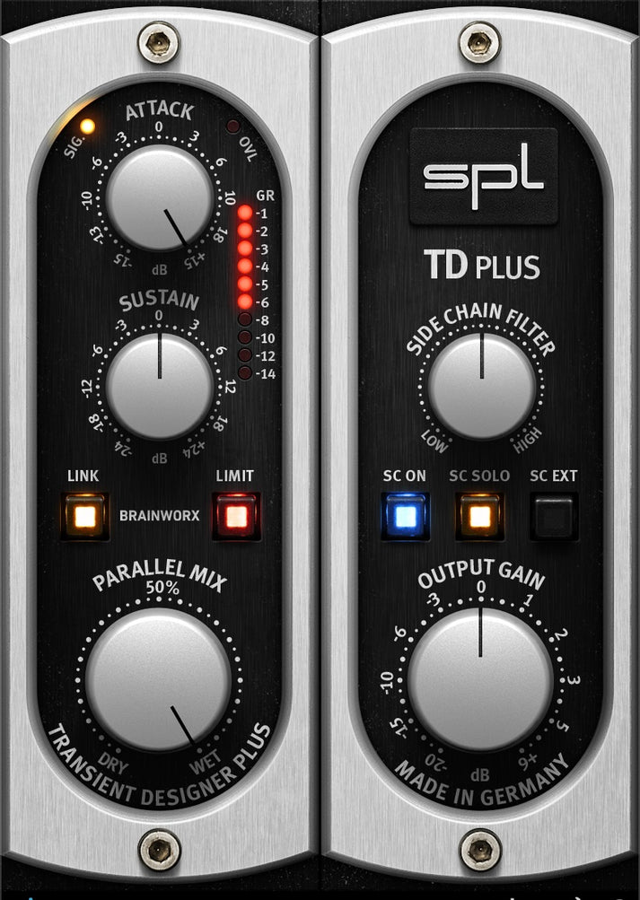 SPL Transient Designer Plus – Plugin Alliance