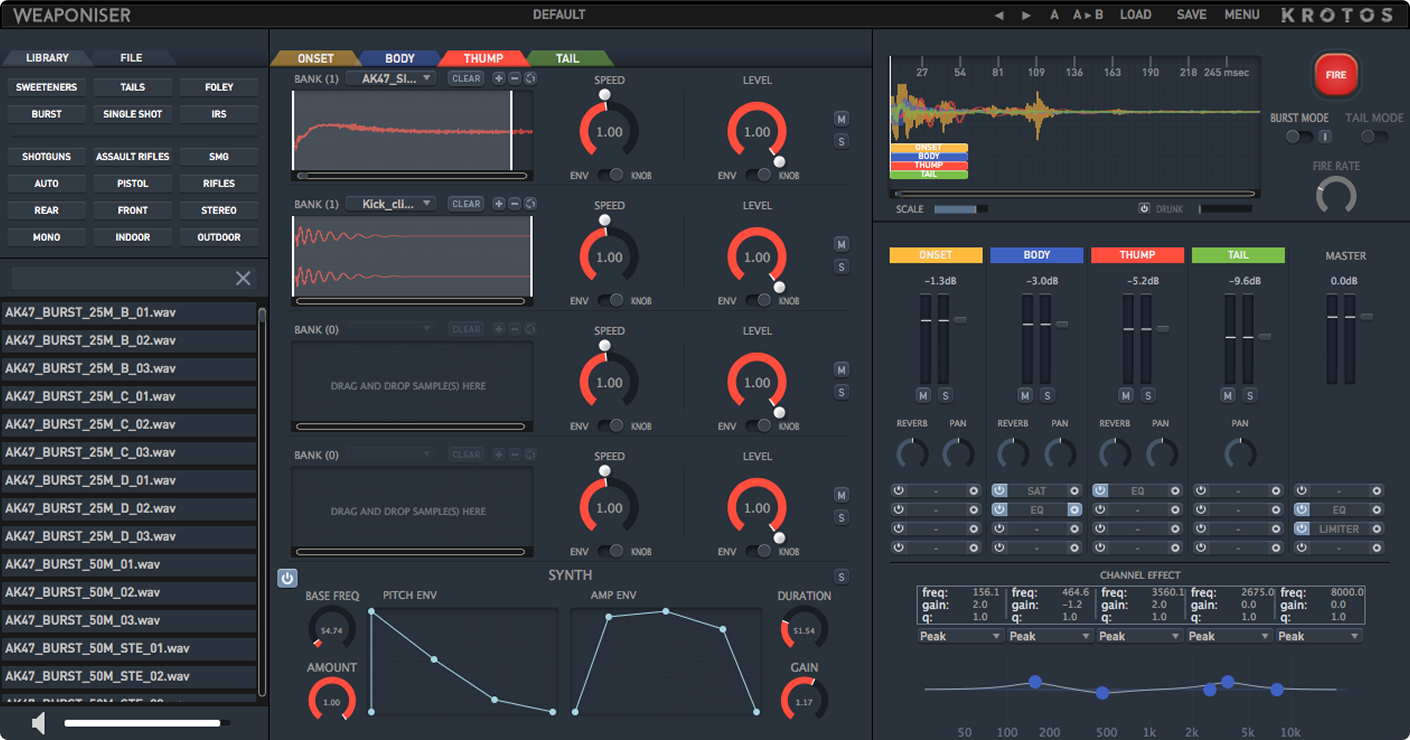 Krotos Weaponiser Basic – Plugin Alliance