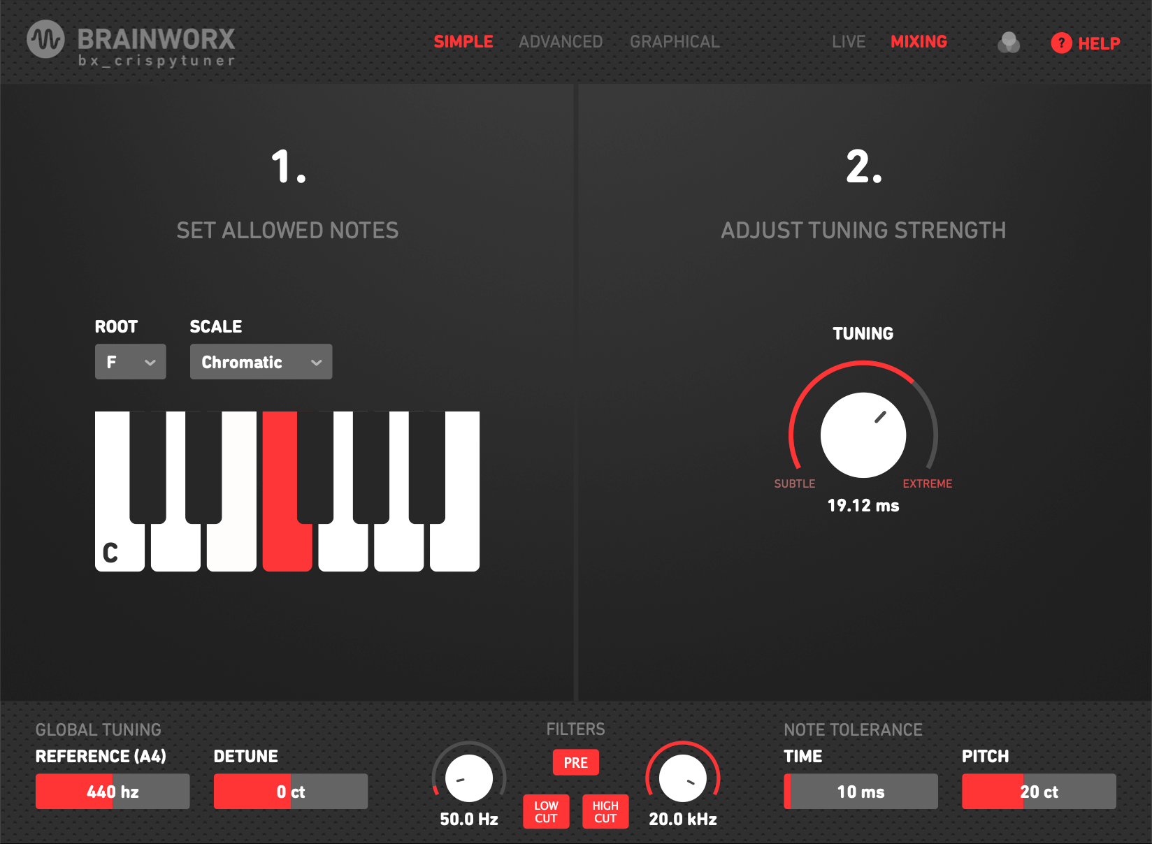 Brainworx bx_crispytuner – Plugin Alliance