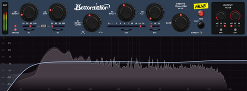 Bettermaker Passive Equalizer – Plugin Alliance